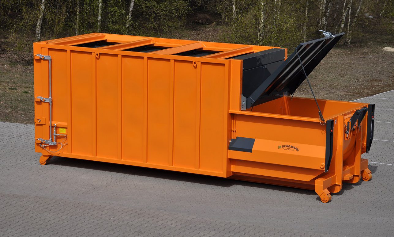 Müllpressen und Abfallpressen mobil - Bauer Entsorgungstechnik